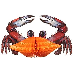 Tissue Crab Party Accessory (1 count) (1/Pkg)