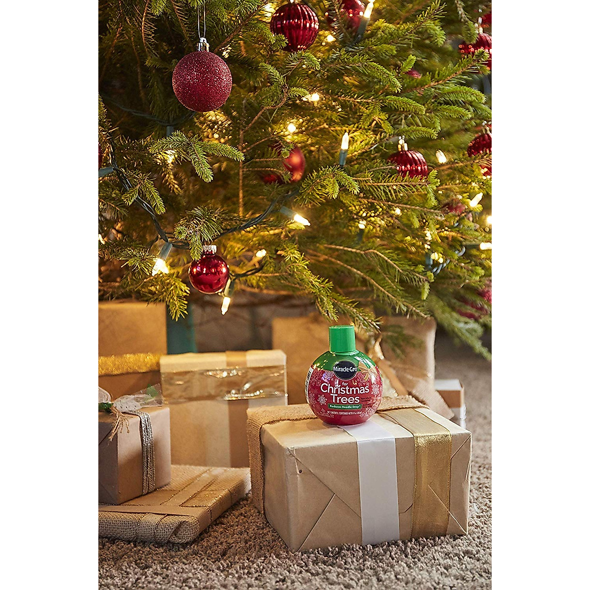 Miracle-Gro for Christmas Trees Plant Food, Hydrates Trees and Keeps Christmas Trees Green All Holiday Season, 2-Pack