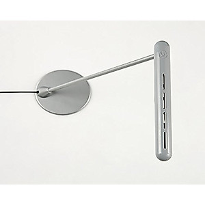 Herman Miller Flute Personal LED Desk Lamp | Flexible Light Head with Touch Sensors | Medium-Warm Light with White Satin Finish