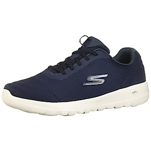 Skechers Women's Go Walk Joy-Ecstatic Sneaker, Navy, 9 Wide
