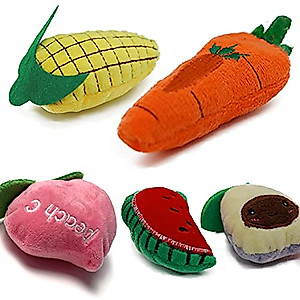 AZOFFYIU Cat Toys, Interactive Cat Toy for Indoor Cats, Soft and Durable Crinkle Sound Catnip Toys, Catnip Filled Mouse Cat Teething Chew Toy (Pack of 12)