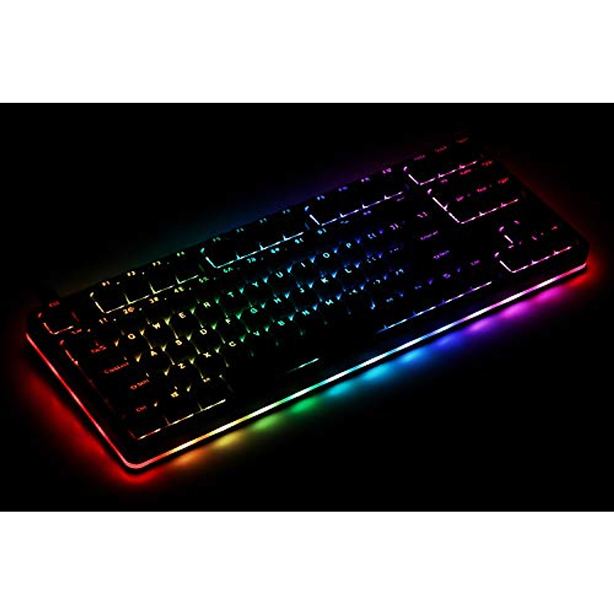 DROP CTRL High-Profile Mechanical Keyboard — Tenkeyless TKL (87 Key) Gaming Keyboard, Hot-Swap Switches, Programmable, Backlit RGB LED, USB-C, Doubleshot PBT, Aluminum (Gray, Cherry MX Brown)