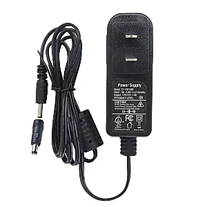 DC 12V 1.5A Power Supply Adapter Switching, Plug 3.5mm x 1.35mm with 5.5mm x 2.1mm Connector Adapter