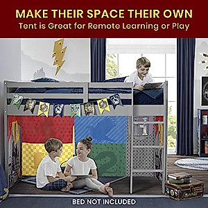 Harry Potter Loft-Bed Tent-Curtain Set for Low-Twin Loft-Bed (Bed Sold Separately) by Delta Children