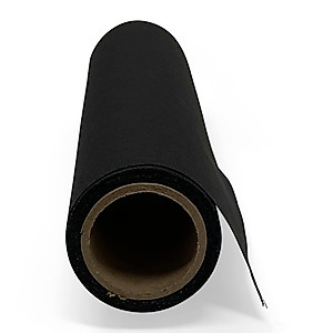 H.B.I. PRODUCTS 9" x 5 yd Fusible Black 100% Cotton Woven Iron On Interfacing, for Crafting, Quilting, Sewing, Shirt Plackets, Dresses, Collars, Cuffs and other DIY projects