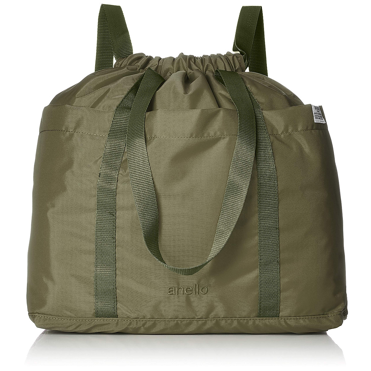 anello(アネロ) Women Tote Type Backpack, Olive