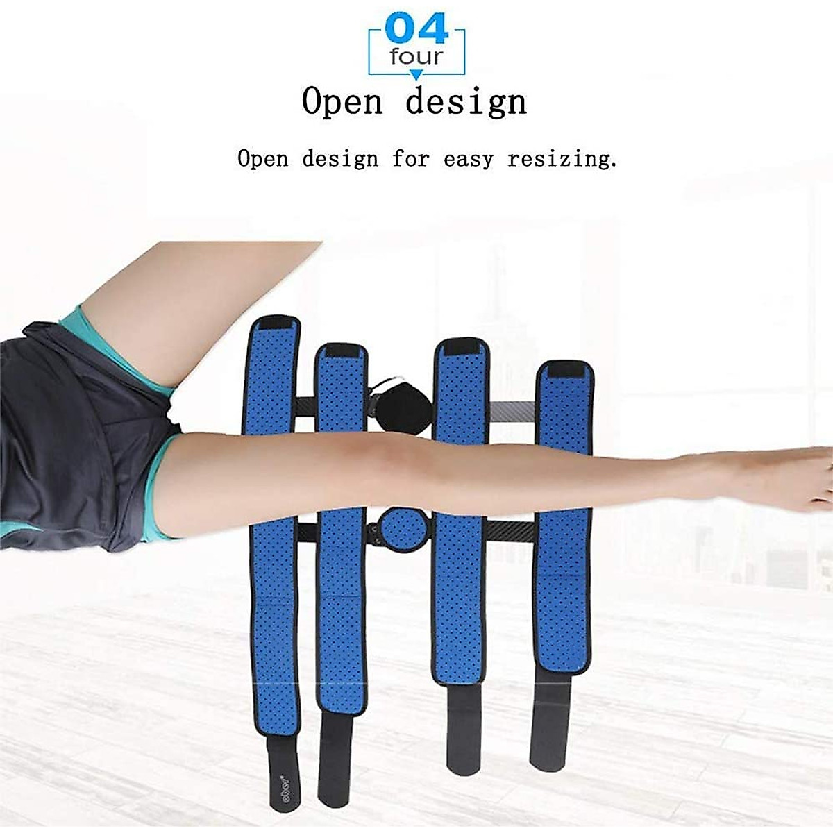 Hinged Knee Brace ROM Knee Brace Knee Orthosis Adjustable Joint Support Fracture Fixed Guard Helps Stabilized Knee for Arthritic ACL Meniscus Tear Sports Injuries Adjustable Knee Immobilizer