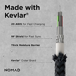 NOMAD Lightning Cable | 3.0 Meters | USB-C to Lightning