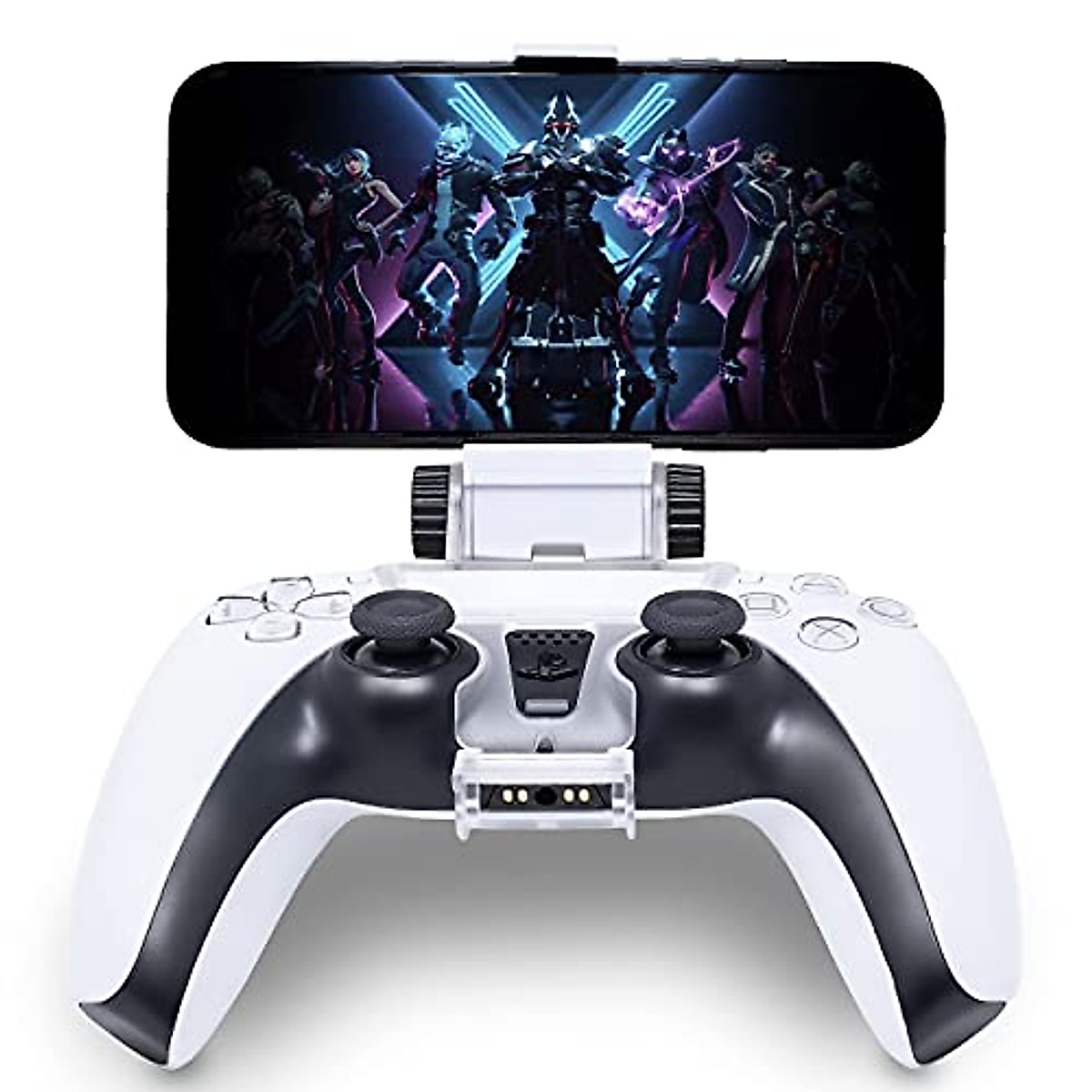 ADZ PS5 Controller Phone Mount Holder Clamp Smart Clip for PS5 Dualsense Controller Perfect for PS Remote Play