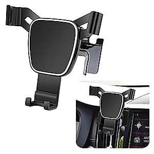 LUNQIN Car Phone Holder for 2018-2023 Volvo XC60 Auto Accessories Navigation Bracket Interior Decoration Mobile Cell Phone Mount