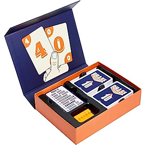 Mattel Games Phase 10 Card Game 40th Anniversary Edition for Kid, Adult & Family Game Night, Rummy-Style Play in Tin Storage Box