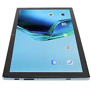 ICRPSTU 10.1in Tablet, Octa Core Front 8MP Rear 13MP 3200x1440 Resolution Tablet PC for Entertainment (Blue)