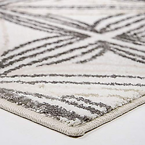 My Texas House Illussions Agave Natural Gray Indoor Area Rug, 7'10" x 10'10"