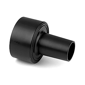 WORKSHOP Wet/Dry Vacs Vacuum Adapter WS25011A 2-1/2-Inch To 1-1/4-Inch Universal Shop Vacuum Hose Adapter for Shop Vacuum Accessories,Black