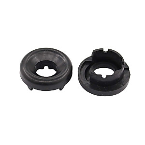NewYall Pack of 2 Transmission Shift Overdrive Switch Button Gear Shifter Handle Bezel Cap Ring