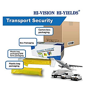 HI-Vision® Replacement for Toner Cartridge CLT-K406S CLT-C406S CLT-Y406S CLT-M406S (1 Black, 1 Cyan, 1 Yellow, 1 Magenta, 4-Pack) Works with CLP-365W, CLX-3305FW, CLX-3305W