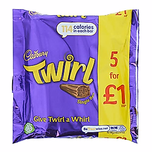 Cadbury's 5pk Twirl (108g)