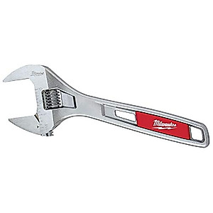 AGN 48-22-7508 Wide Jaw Adjustable Wrench, 8"