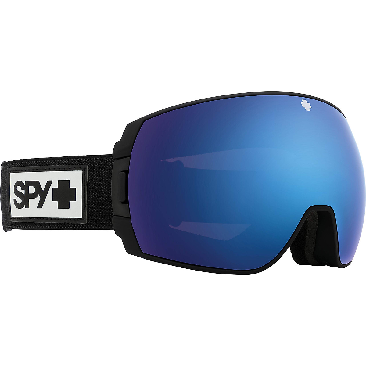SPY Legacy SE Matte Black - HD Plus Rose with Dark Blue Spectra Mirror - HD Plus LL Light Gray Green with Red Spectra Mirror
