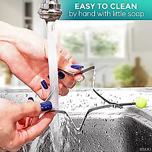 5Pcs Egg Rings for Frying Eggs - Pancake Mold Women's Day Breakfast Accessories Heart Ring Star Shaped Molds Mickey Mouse Mold Round Egg Mold - Stainless Steel Ring Molds for Cooking Egg Accessories