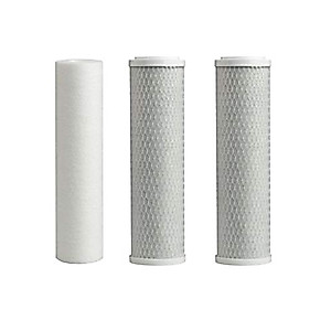 CFS COMPLETE FILTRATION SERVICES EST.2006 Compatible with Olympia Water Systems 5 Micron Replacement Filter Kit - Stages 1, 2 & 3, 10" Replacement Filters