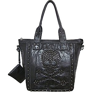 Amerileather QMetal Crossbones (Black)