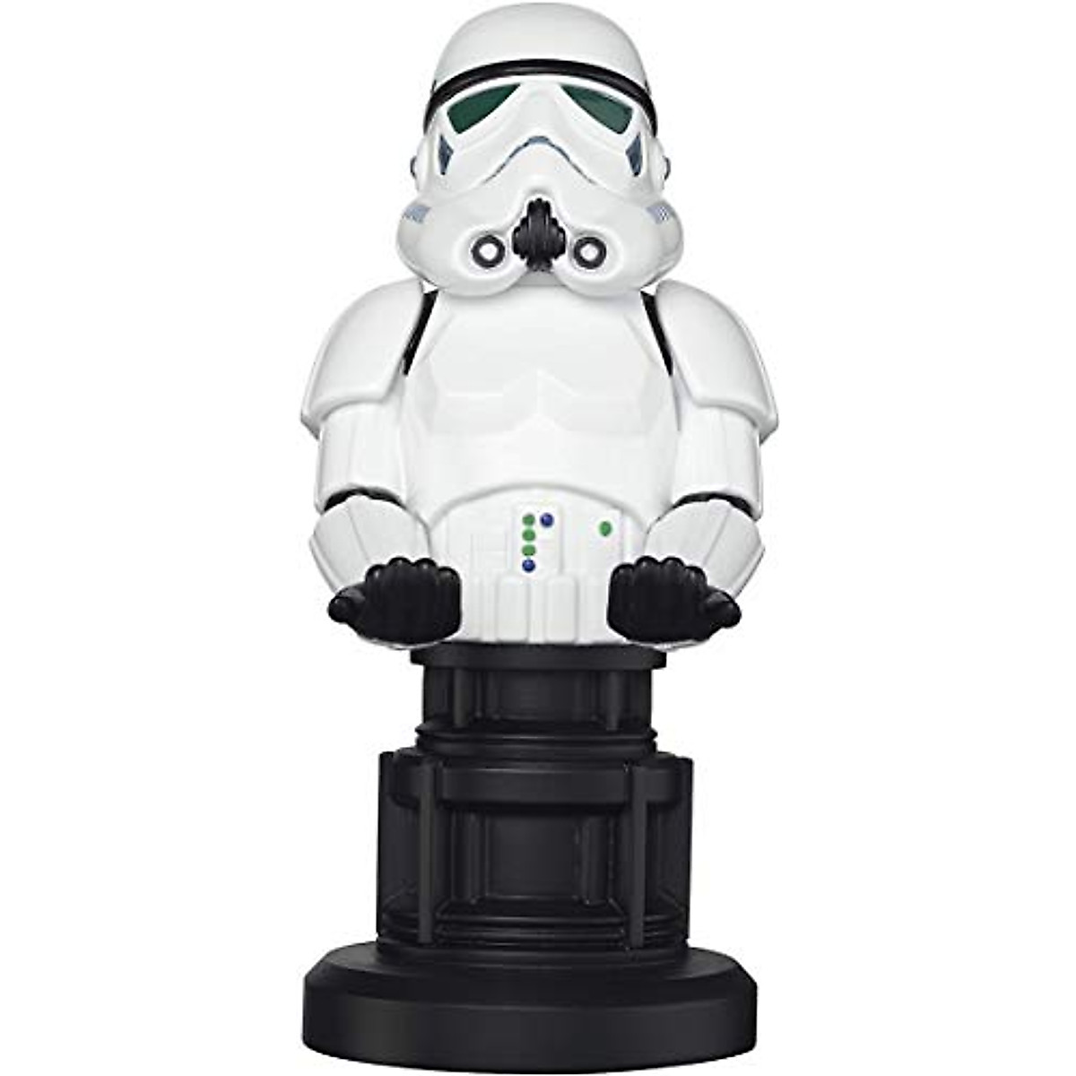 Exquisite Gaming: Star Wars: Stormtrooper - Original Mobile Phone & Gaming Controller Holder, Device Stand, Cable Guys, Collectable Licensed Figure