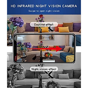 AICAM Hidden Cameras for Home Security, 1080p HD Mini Spy Camera Wi-Fi Wireless, Small Nanny Camera Indoor with Remote View, Motion Detection, Night Vision, Tiny Spy Cam