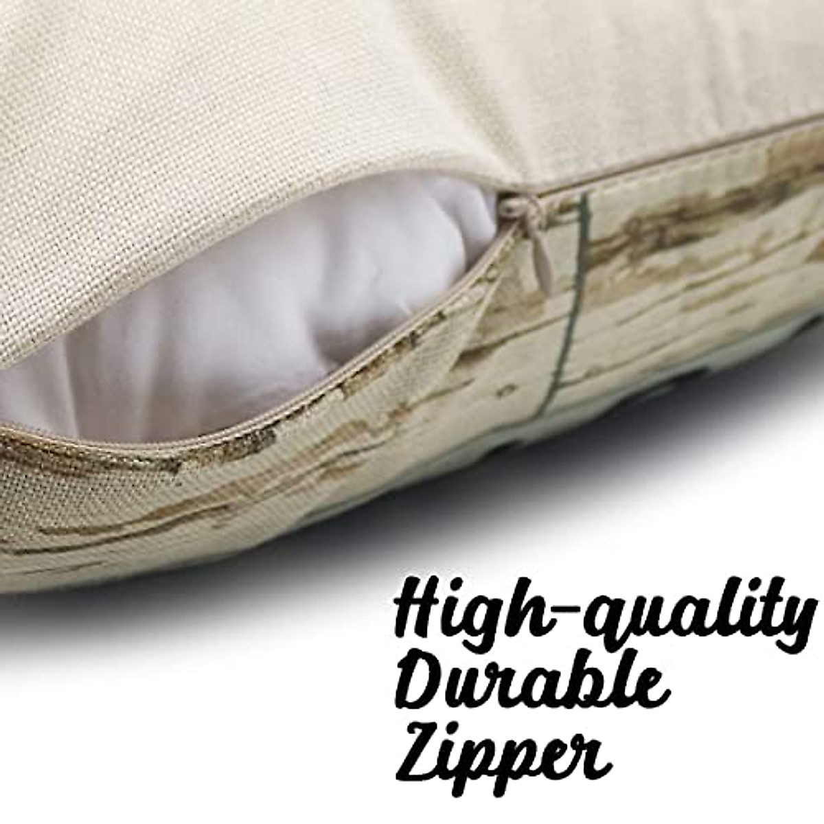 OCCdesign Set of 4 Camper Decor Rv Travel Trailer Decoration for Inside Camping Pillow Cover for Bedding Sofa Couch (Welcome to Our Camper)