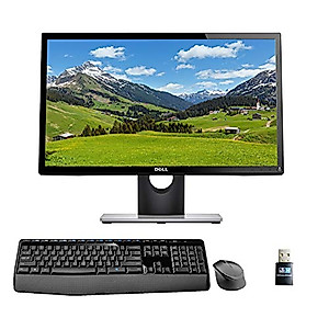 Dell Optiplex 780 USFF with Intel 3GHz, 8GB, 250GB SSD, 24" Monitor, Wireless Keyboard and Mouse, WiFi, Win 10 Pro (Renewed)
