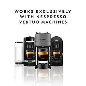 Nespresso Capsules VertuoLine, Double Espresso Chiaro, Medium Roast Coffee, 10 Count (Pack of 3) Coffee Pods, Brews 2.7 Ounce (VERTUOLINE ONLY)