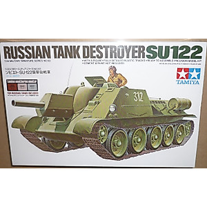 Tamiya 89798 1/35 Russian Tank Destroyer SU-122 w/Master Set