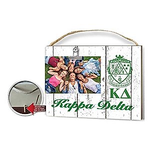 KH Sports Fan Greek-Kappa Delta Clip It Weathered Logo Photo Frame.