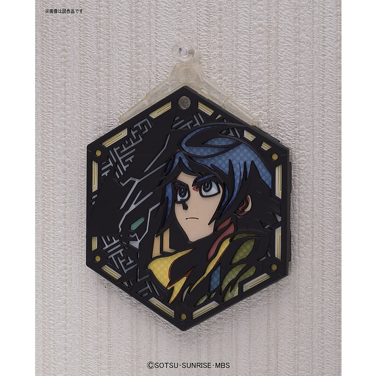 BANDAI Hobby Character Stand Plate: Mikazuki Augus Gundam IBO Building Kit
