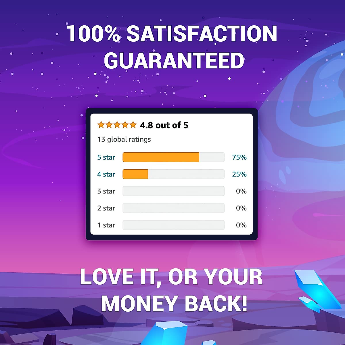 Kids Crystal Growing Kit - Science Kits for Kids - Chemistry Set to Grow 4 Amazing Crystals - Science Kits & Toys - Crystal Kit for Kids Age 8 Years and Up - Science Toys - STEM Kits