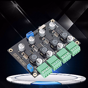 Multi-Channel Power Supply Module with 3.3V/5V/12V/ADJ, Adjustable Voltage Output Buck Converter with Four and high Performance LM2596 Chips