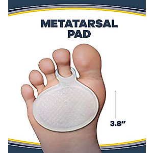 Dr. Scholl's Metatarsal Pads to Distribute Pressure with Every Step, 1 Count (Pack of 1)