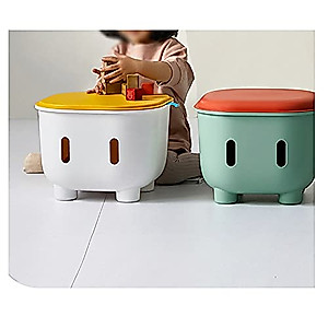 TJLSS Box for Toys Multifunctional Sofa Stool Wardrobe Finishing Bins Clothing Underwear Shirt Storage Boxes (Color : OneColor)