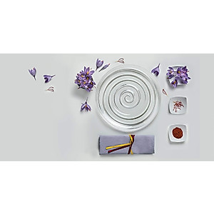 Barski Glass Bowl - For Dessert - Salad - Pasta - Fruit - Nuts - Chocolate - Set of 4 Bowls - Designed - 6.25" Diameter - Made in Europe