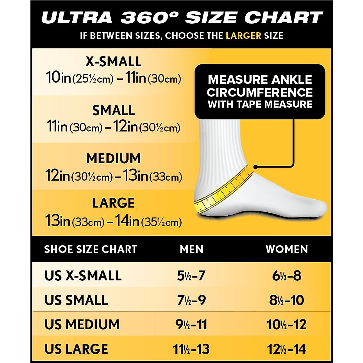 Ultra 360® Lace-Up Adjustable Ankle Brace – For Ankle Stabilization, Adjustable Compression