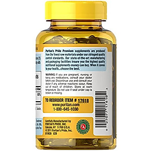 Vitamin D3 50mcg (2,000 IU) Bolsters Immune Health by Puritan's Pride for Support of Immune Health and Healthy Bones and Teeth 200 Softgels
