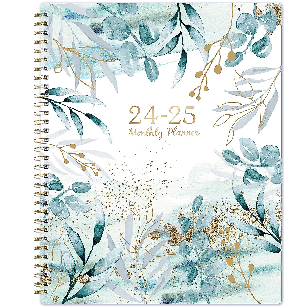 2024-2025 Monthly Planner - Monthly Planner 2024-2025, January 2024 - December 2025, 8.5" x 11", 2 Year Monthly Calendar, Monthly Planner 8.5''x11'' with Monthly Tabs, Double Back Pocket, Large Blocks