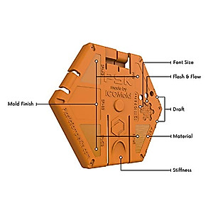 20 Injection Molded Plastic Samples