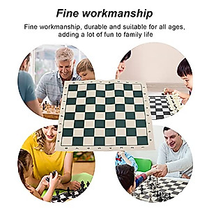 Chess Board, Folding Roll up Chess Game Board, Travel Chess Board Games for Kids and Adults, Standard Folding Chess Set for Chess Games
