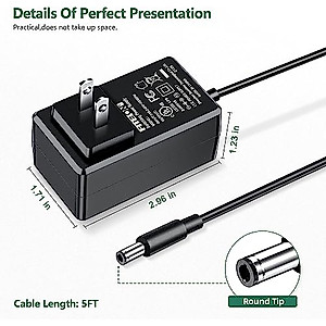 FITE ON 12V Power Adapter Replacement for Generac 0G5744 OG5744 12 16 22 kW 0055040 XG8000E XG10000E XG6500E GP6500E Toro Generator 5871 5819 Power Supply Battery Charger