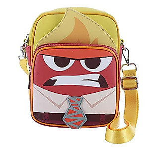 Loungefly Pixar Inside Out Anger Passport Bag