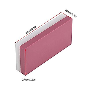 Sharpening Stone, 3000/ 8000 Grit Double Sides Kitchen Sharpening Stone Chopper Knife Sharpener Scissors Tool Whetstone for Chopper Shave Knife, 2 x 1 x 0.4in