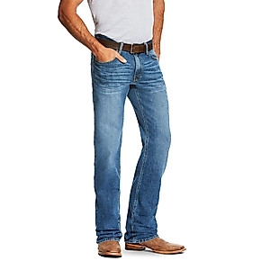 Ariat Men's M2 Relaxed Fitted Bootcut Jeans, Stretch Brandon, 34W x 36L