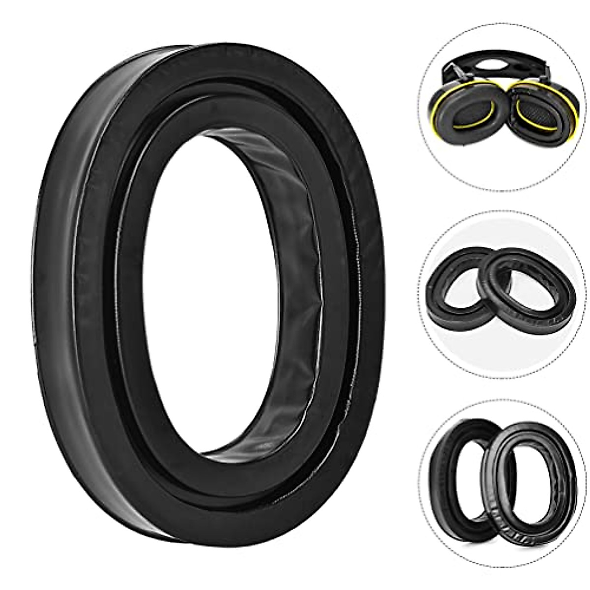 INOOMP Headset Ear Cushion Foam Ear Cushions Replacement for Office Telephone Headsets Compatible with Headphone