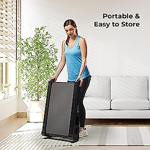 Lifepro Smallest Portable 30in Walking Pad Under Desk Mini Treadmill, Under Desk Small Work Desk Compact Mini Treadmill - Max Speed 3 MPH, 220 Lbs Max Weight, Home & Office Mini Walking Pad Treadmill